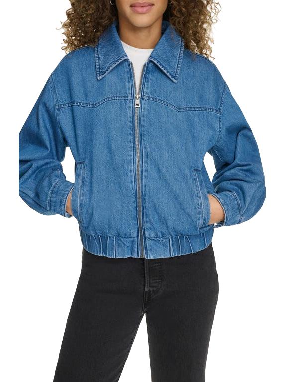 LEVI'S Levi's Western Denim Bomber Jacket